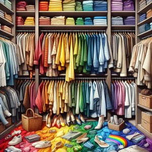 Color Coded Clothes: A Comprehensive Guide on How to Organize Your ...