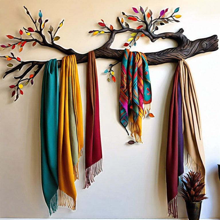 15 Scarf Display Ideas: User's Guide to Stylish Arrangement