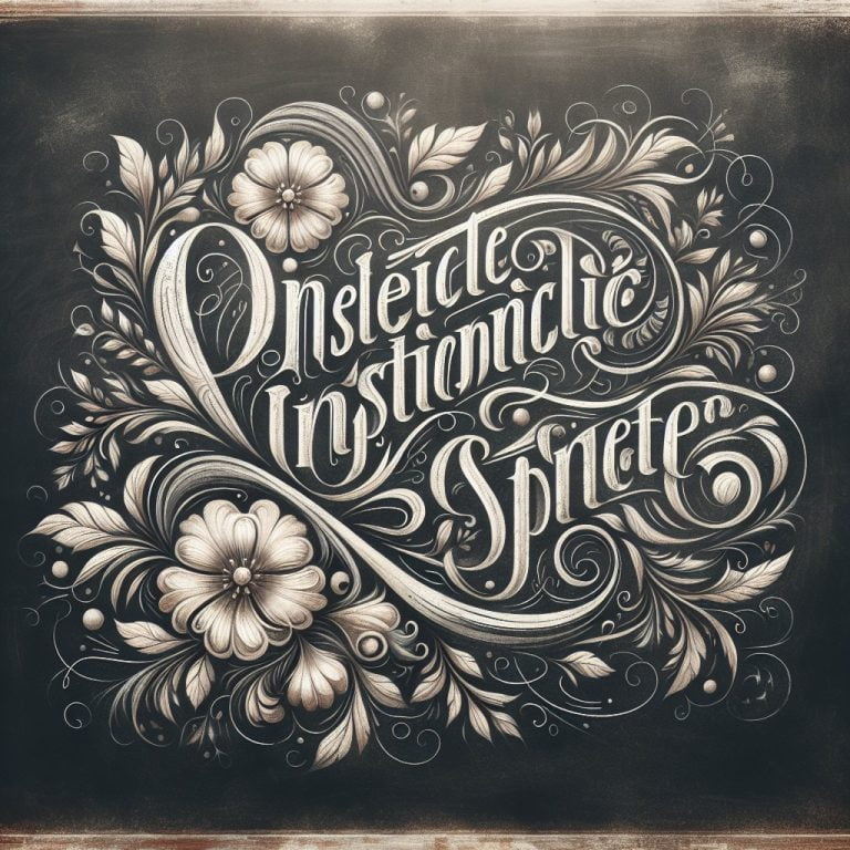 15 Chalkboard Lettering Ideas: Step-by-Step Tutorial