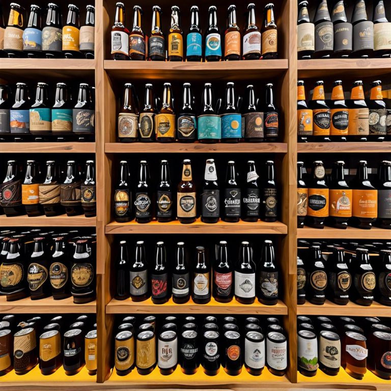 15 Unique Beer Display Ideas: DIY Tutorial For Home And Shop Displays