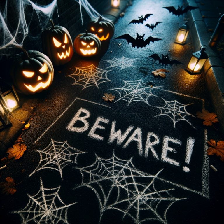 15 Halloween Chalk Art Ideas: Step-by-Step Tutorial Guide