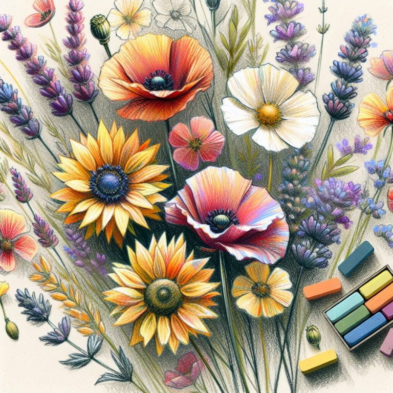 15 Fresh Flower Chalk Art Ideas for Easy DIY Projects