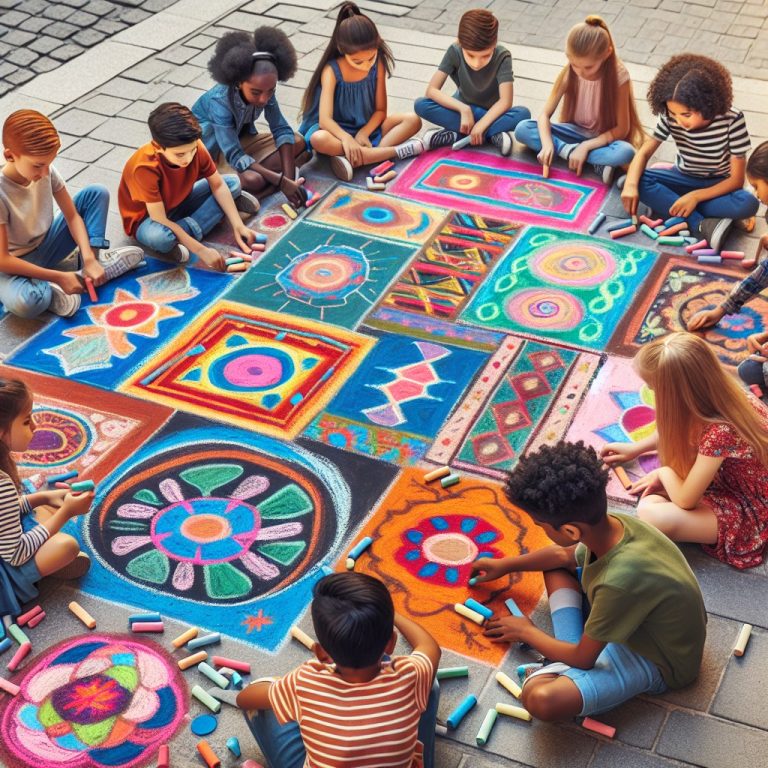 15 Easy and Fun Sidewalk Chalk Ideas for Kids and Adults
