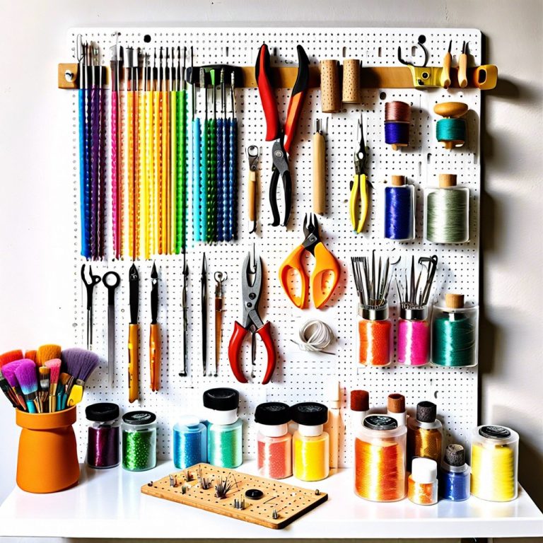 15 Pegboard Display Ideas: DIY Tutorials for Creative Arrangements