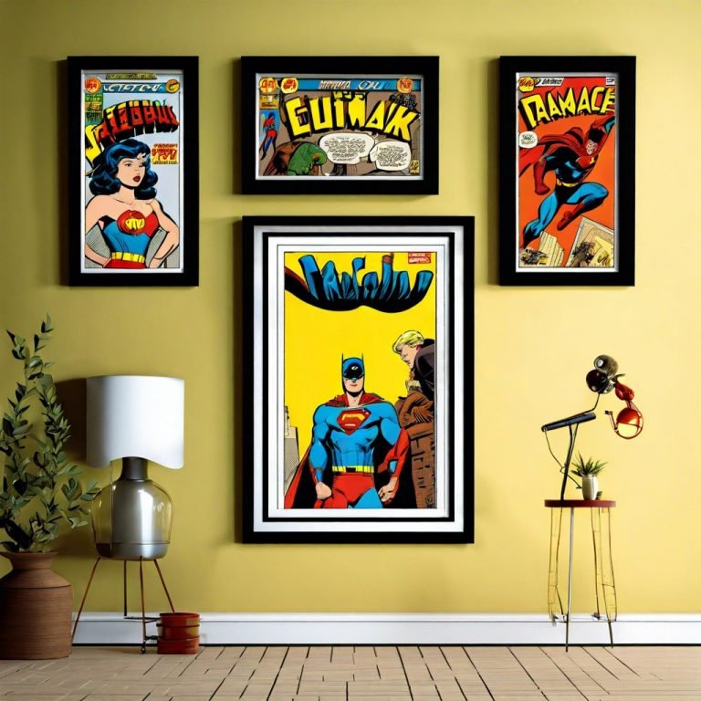 15 Creative Comic Book Display Ideas for Your Home