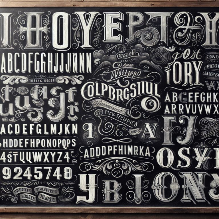15 Chalkboard Lettering Ideas: Step-by-Step Tutorial