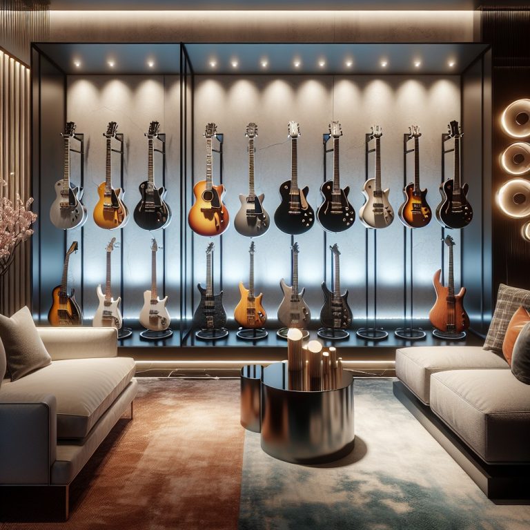 15 Creative Guitar Display Ideas: A DIY Guide for Your Wall Display