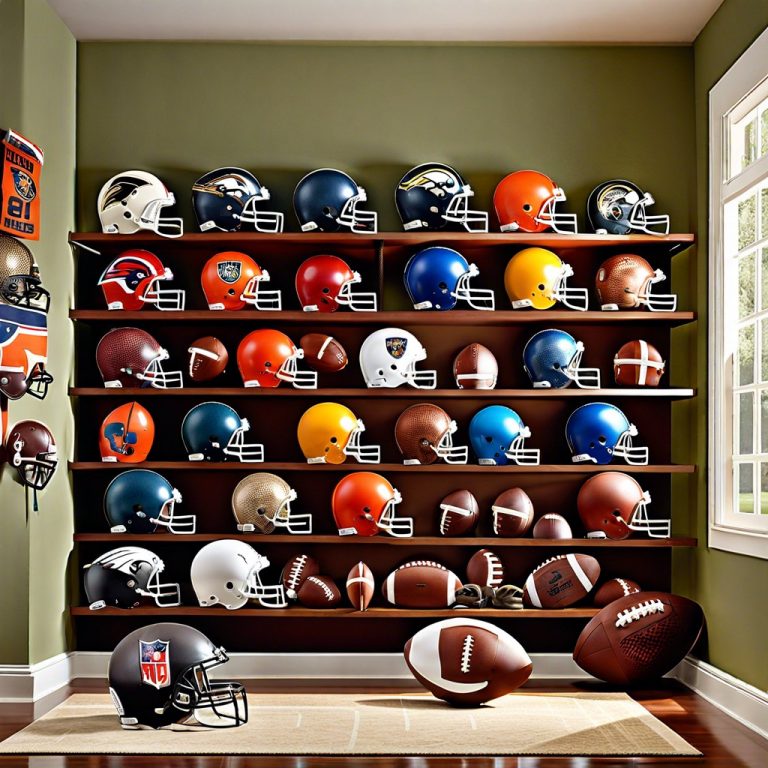 15 Football Helmet Display Ideas: In-Depth Reviews of Display Cases