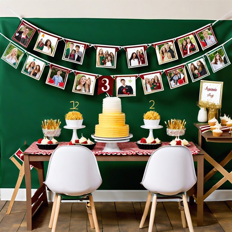 15 Unique Graduation Party Photo Display Ideas: A Simple How-to DIY ...