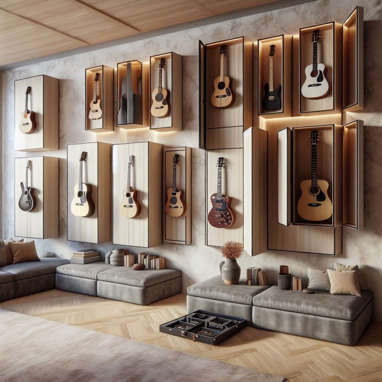 15 Creative Guitar Display Ideas: A DIY Guide for Your Wall Display