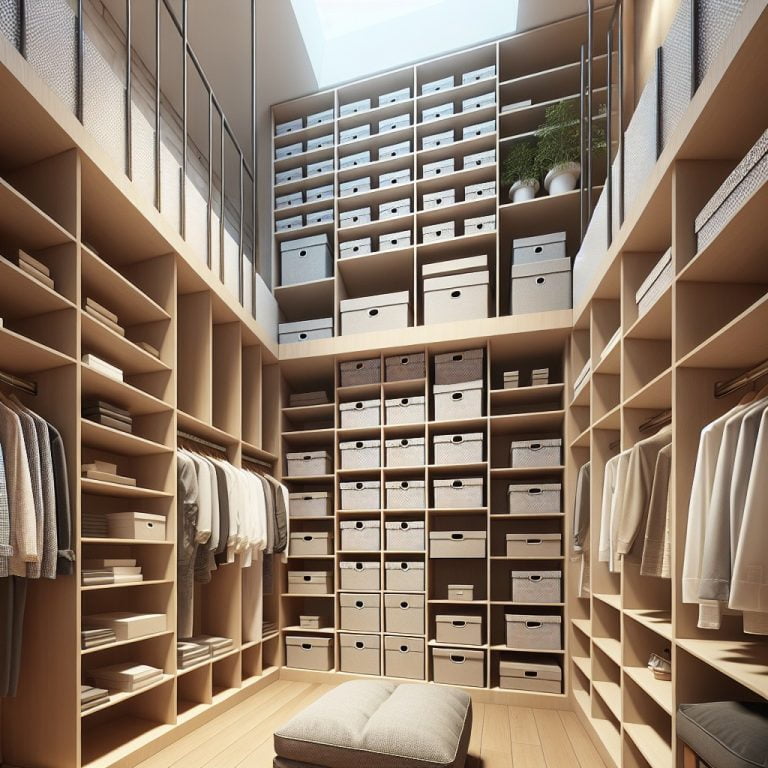 15 High Ceiling Closet Storage Ideas to Maximize Space Efficiently