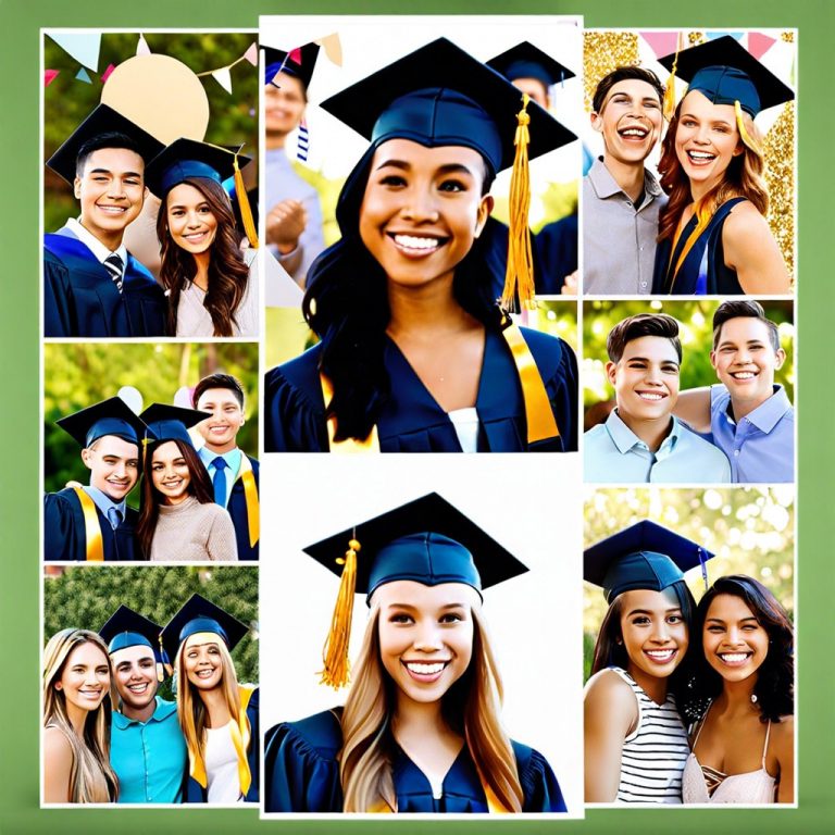 15 Unique Graduation Party Photo Display Ideas: A Simple How-to DIY ...