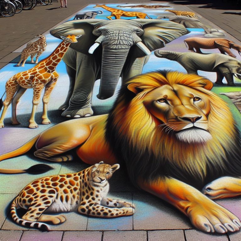 15 Inspiring 3D Chalk Art Ideas For Your Next Project