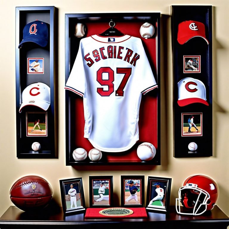 15 Sports Memorabilia Display Ideas for the Enthusiastic Collector