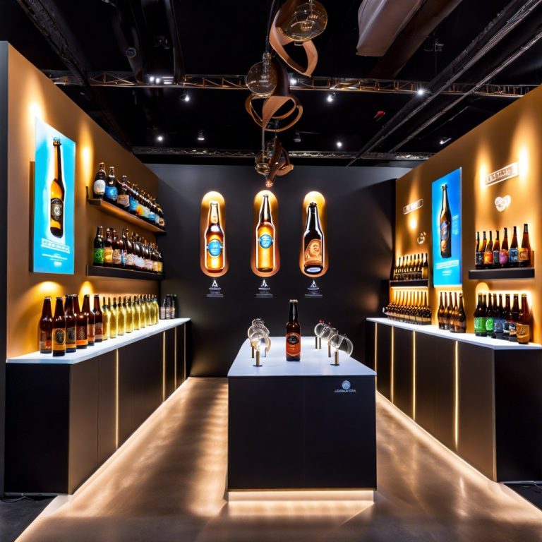 15 Unique Beer Display Ideas: DIY Tutorial For Home And Shop Displays