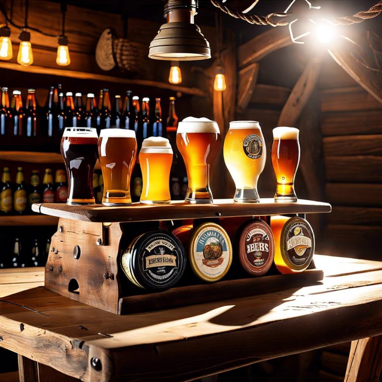 15 Unique Beer Display Ideas: DIY Tutorial For Home And Shop Displays