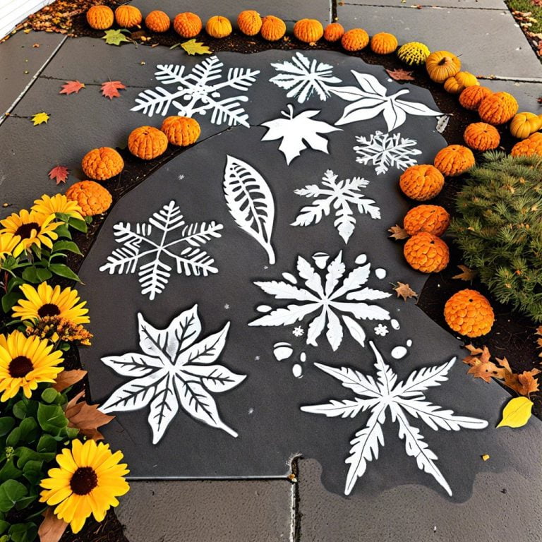 15 Creative Sidewalk Chalk Stencil Ideas for Your DIY Project