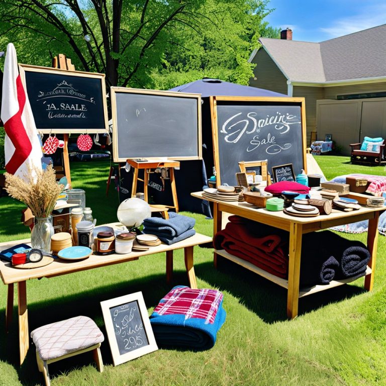 15 Yard Sale Display Ideas: An Easy How-To Guide