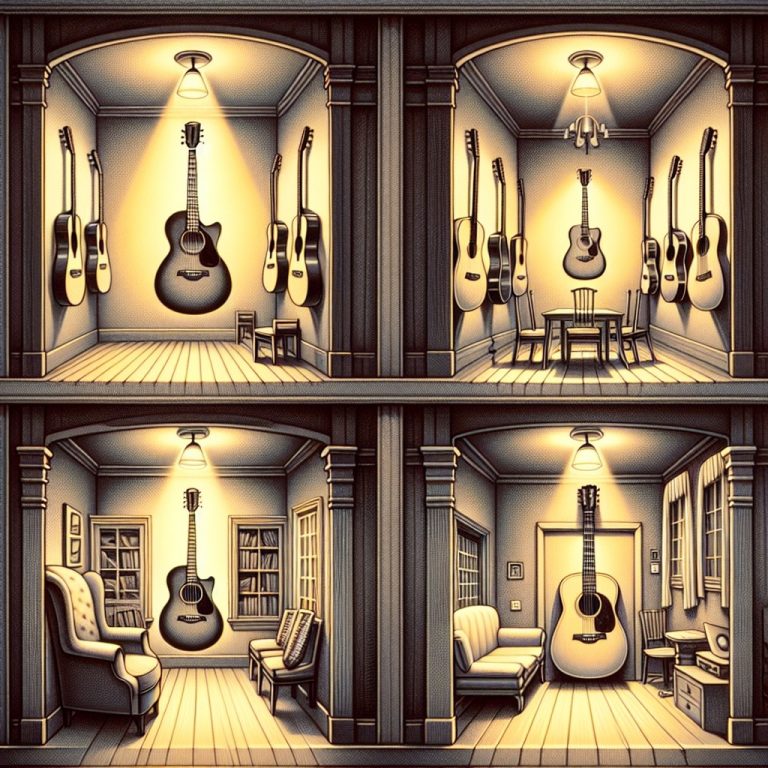 15 Creative Guitar Display Ideas: A DIY Guide for Your Wall Display