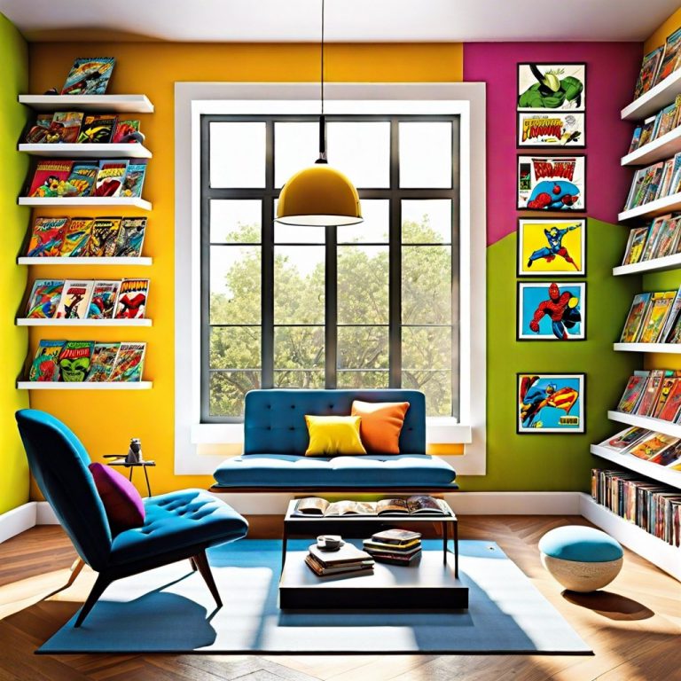 15 Creative Comic Book Display Ideas for Your Home