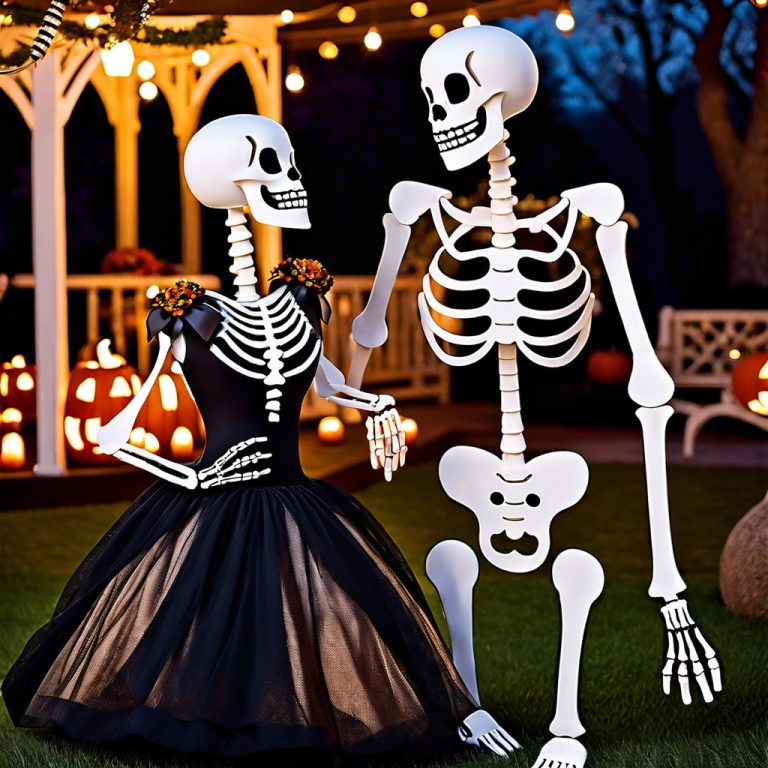 15 Halloween Skeleton Decoration Ideas to Spookify Your Space