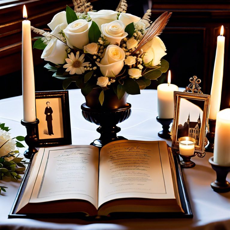 15 Funeral Decoration Ideas to Honor Your Loved Ones