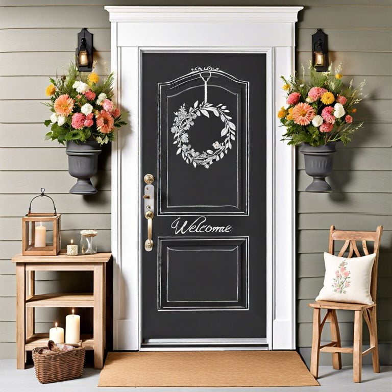 15 Creative Door Decorating Ideas to Refresh Your Entryway