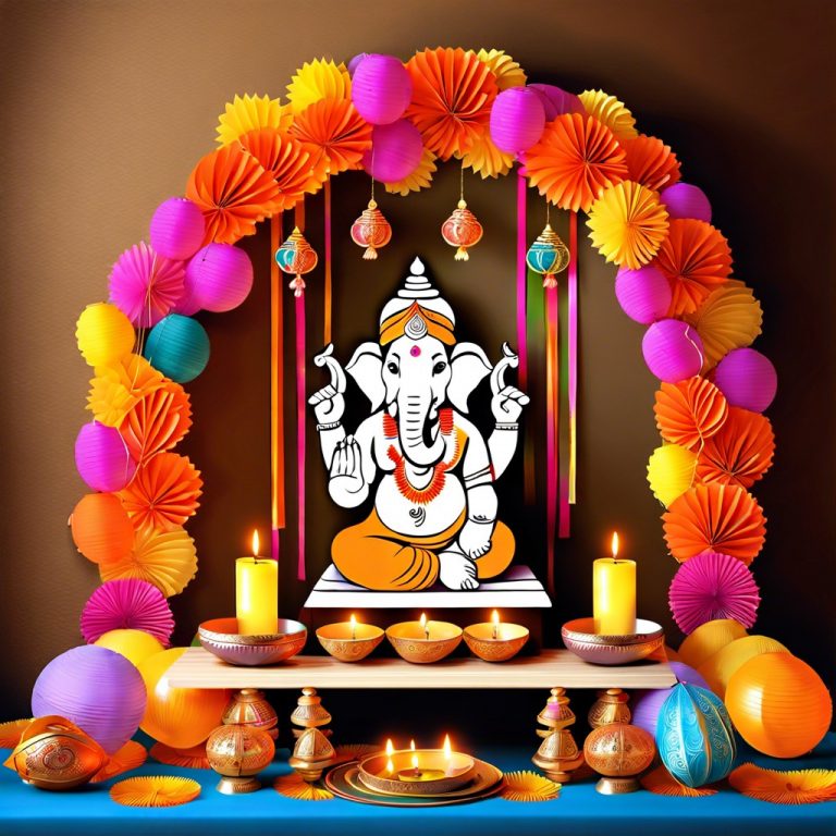 15 Creative Ganesh Decoration Ideas for Your Home Festivities