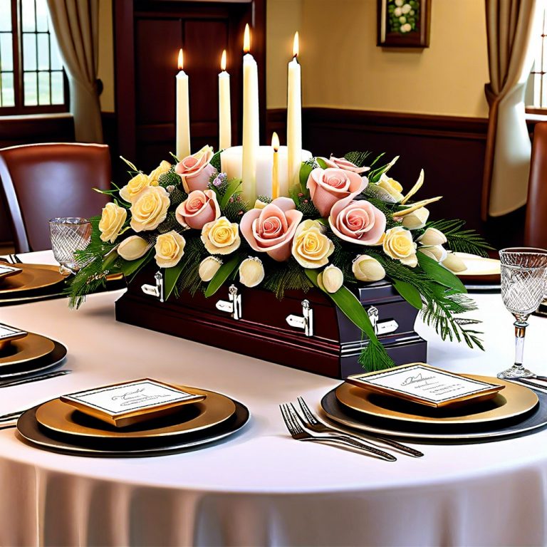 15 Funeral Table Decoration Ideas to Honor Loved Ones
