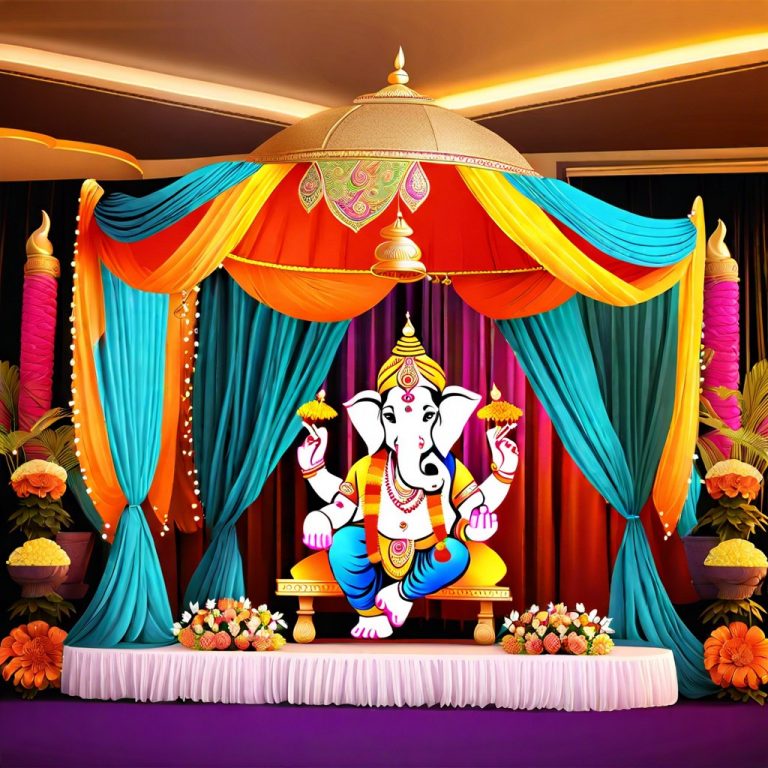15 Creative Ganesh Decoration Ideas for Your Home Festivities