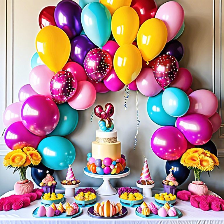 15 Ideas for Birthday Table Decorations