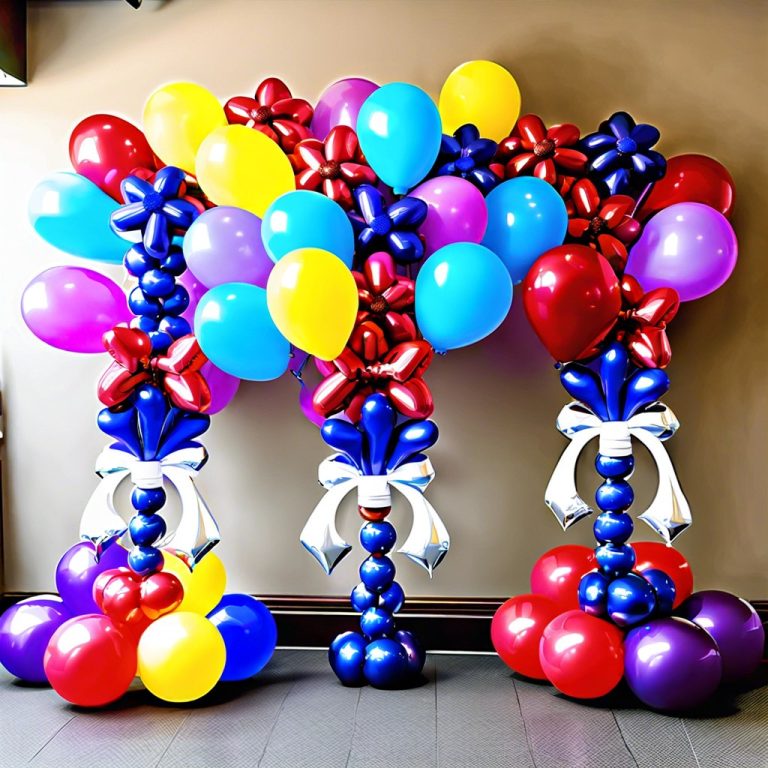 15 Ideas: How to Decorate with Balloons Without Helium