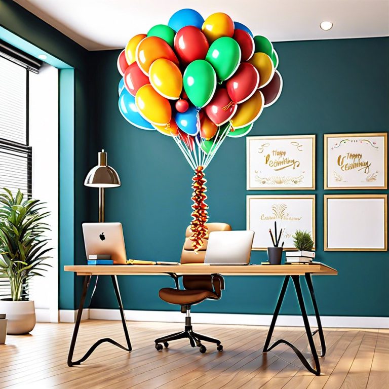 15 Coworker Birthday Desk Decorations Ideas