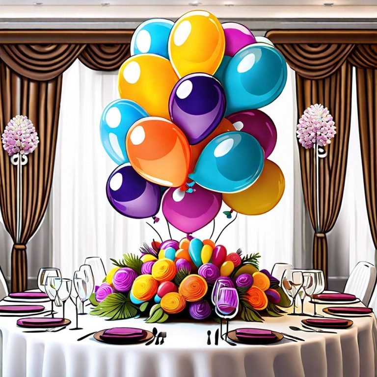 15 Ideas: How to Decorate with Balloons Without Helium