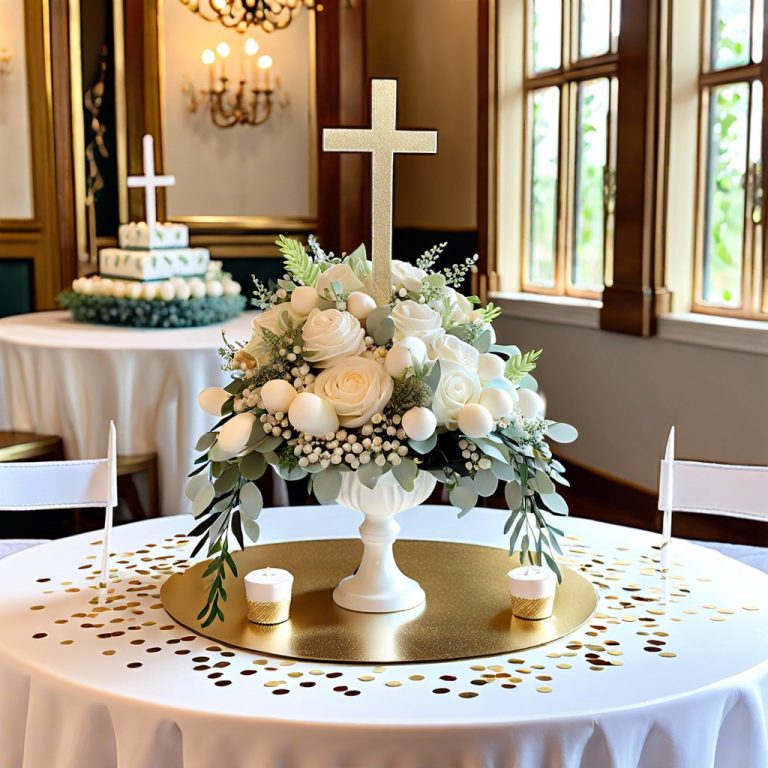 15 Baptism Table Decor Ideas
