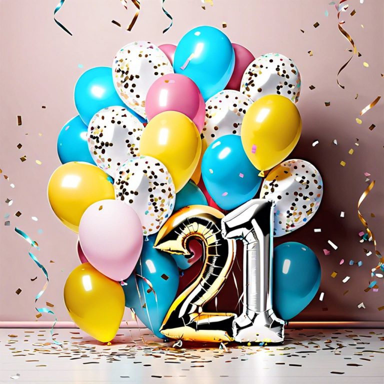 15 Fun and Creative 21st Birthday Decoration Ideas