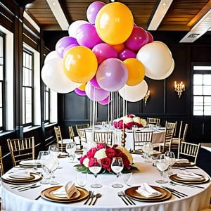15 Ideas: How to Decorate with Balloons Without Helium