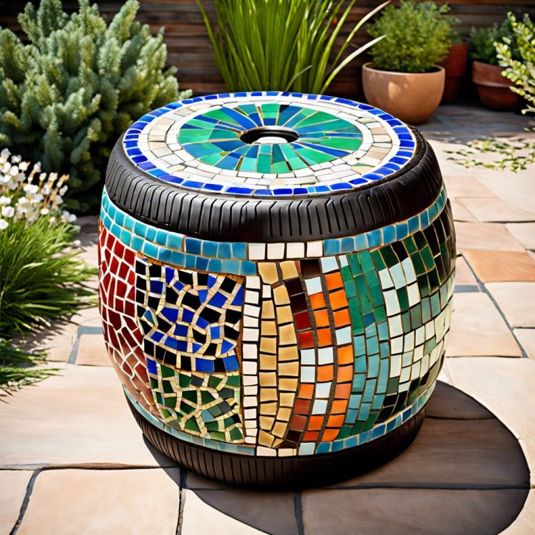 15 Tire Decorations Ideas for Creative Outdoor Spaces