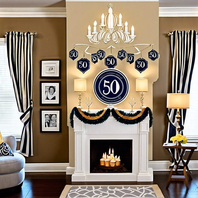 15 50th Birthday Decorations Ideas to Enhance Your Celebration