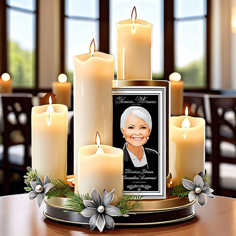 15 Funeral Memorial Decoration Ideas