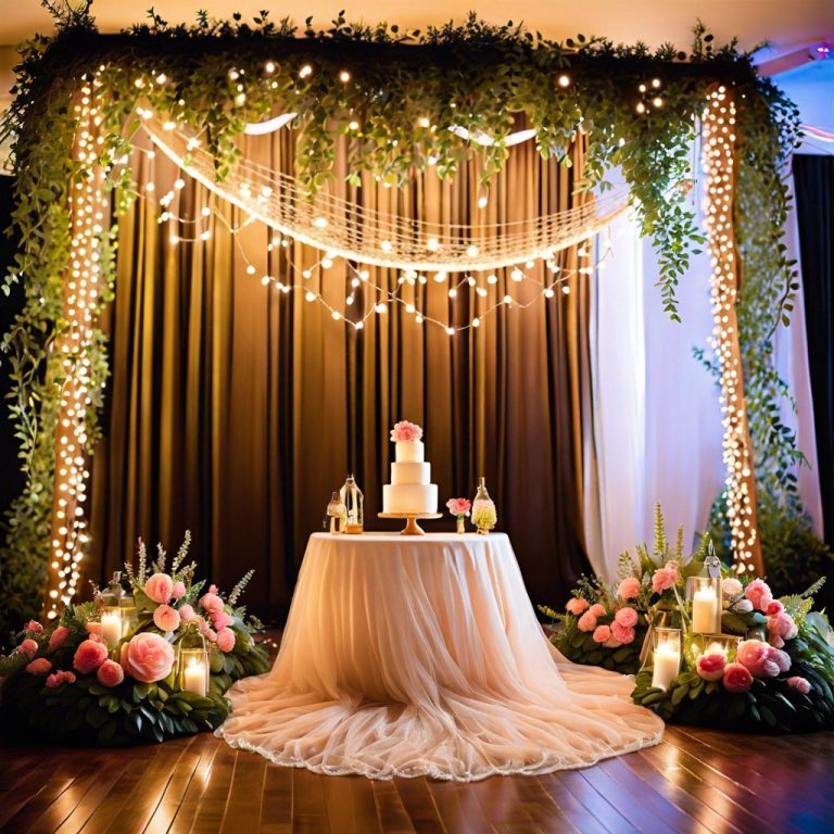 15 Awesome Backdrop Decoration Ideas