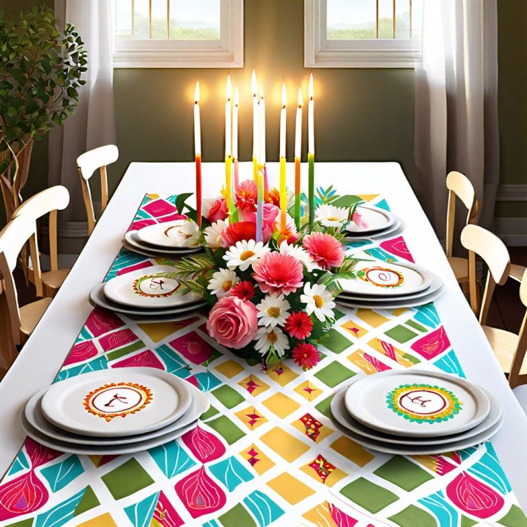 15 Ideas for Birthday Table Decorations