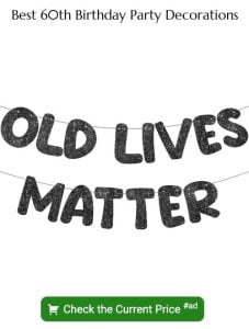 15 Stunning 60th Birthday Decorations Ideas