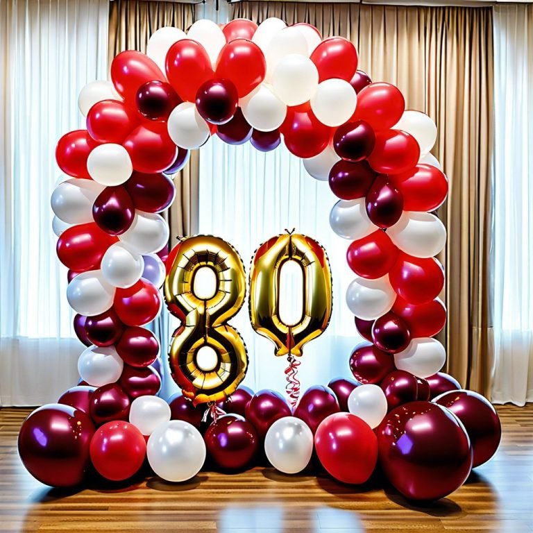 15 Creative 80th Birthday Decorations Ideas for an Unforgettable Party