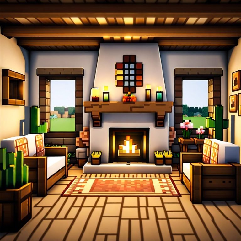 15 Creative Minecraft Interior Design Ideas