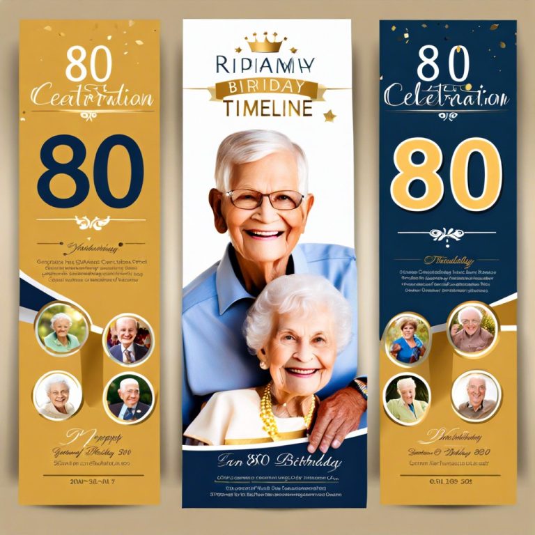 15 Creative 80th Birthday Decorations Ideas for an Unforgettable Party
