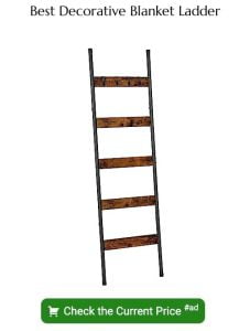 20 Unique Ladder Decor Ideas for Aesthetic Home Designs