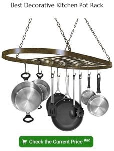 20 Repurpose Hanging Pot Rack Ideas for a Creative Kitchen Makeover