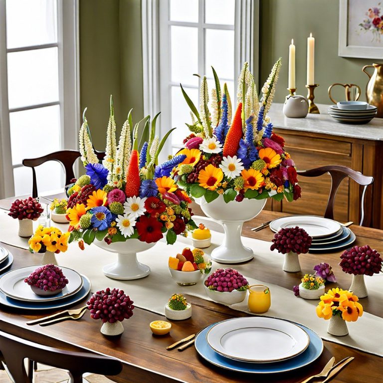 15 Unique Food Table Decoration Ideas